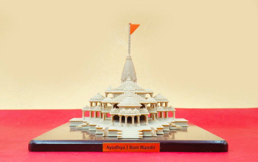 Ayodhya | Ram Mandir Model | 9" D x 6" W x 4" H – Indic Inspirations