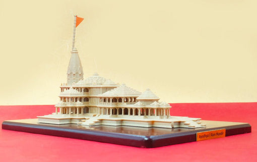 Ayodhya | Ram Mandir Model | 9" D x 6" W x 4" H – Indic Inspirations