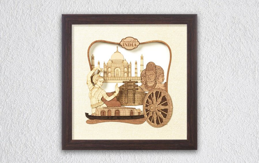 Buy Incredible India Frame Online - Indic Inspirations