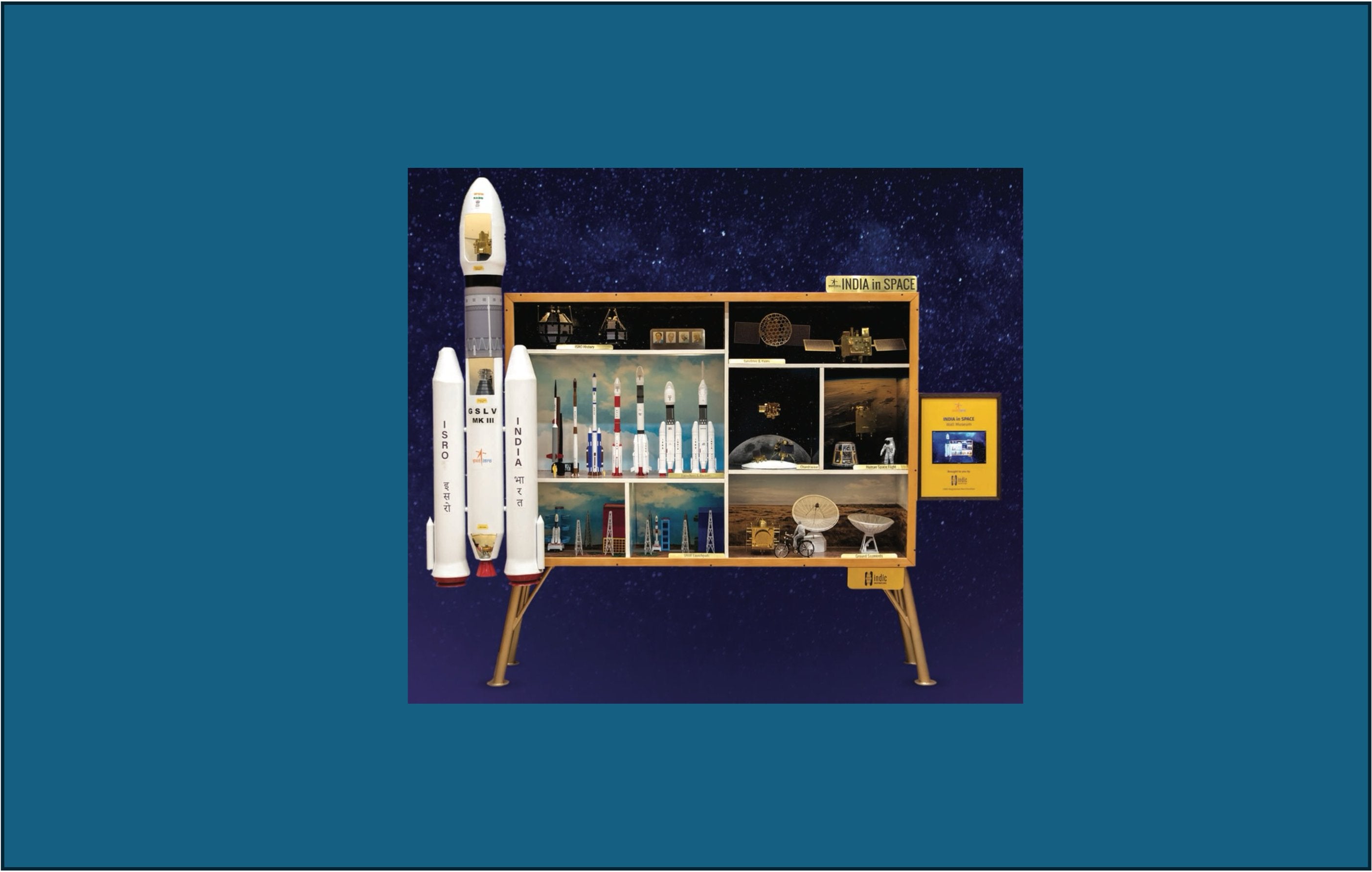 Buy VYOM - INDIA in SPACE | Wall Museum Info Kiosk Online Indic ...
