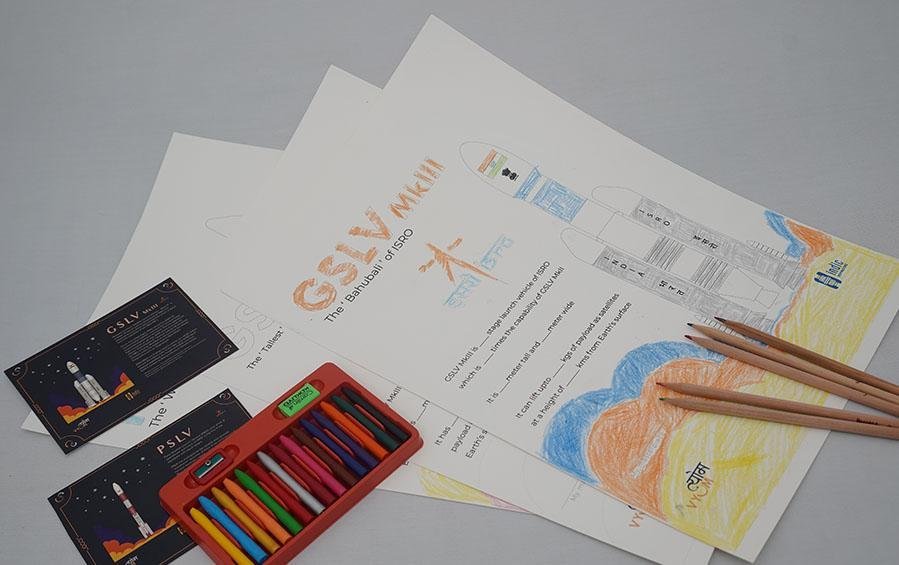 Buy ISRO Rockets | DIY Paintings - Set of 3 Online - ISRO for Kids ...