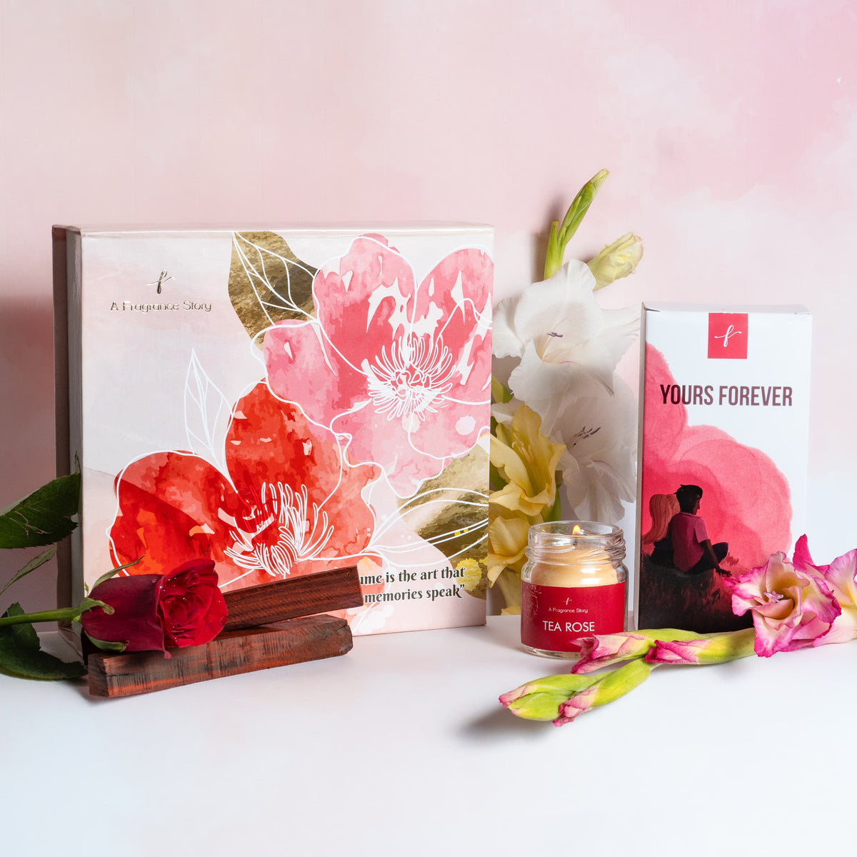 Valentine’s Enchantment: Luxury Perfume Gift Set for Her – Indic ...