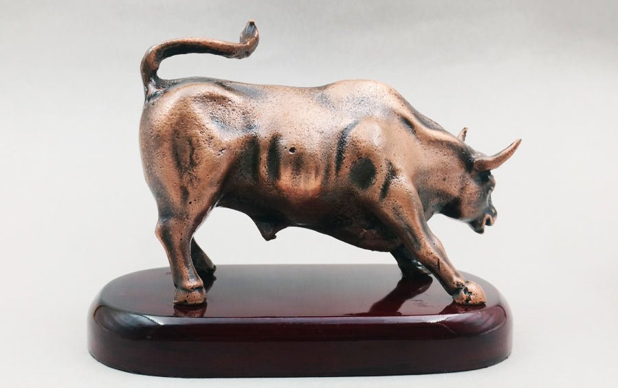Buy BSE Bull Metal Model Online Indic Inspirations