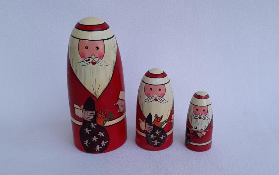 Nesting Dolls - Santa Claus – indic inspirations